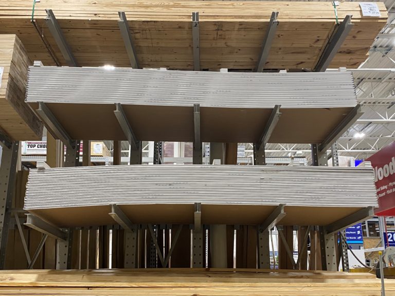 Cantilever Lumber and Plywood Sheet Storage Racks