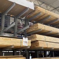 Heaviest Duty I-Beam Cantilever Racks | Bulk Material Storage