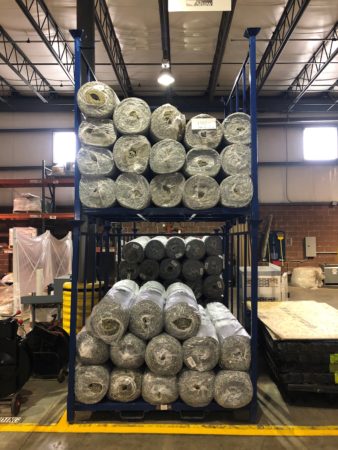 Carpet Pad Racks | Pad Racks | Warehouse Rack and Shelf