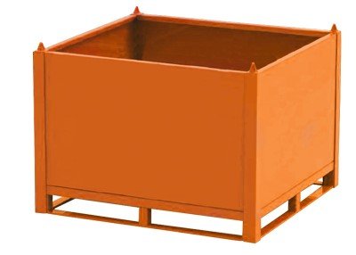 Chrysler Steel Shipping Containers | Steel Bulk Bins