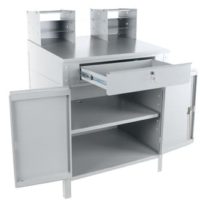 Metal Shop Desk | Steel Shop Desk | Warehouse Rack and Shelf