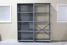 Closed Industrial Steel Shelving | Enclosed Metal Shelving Units