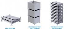 Collapsible Steel Containers & Bins | Steel Storage Containers