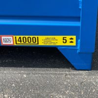 Stackable Corrugated Steel Totes | Warehouse Rack and Shelf