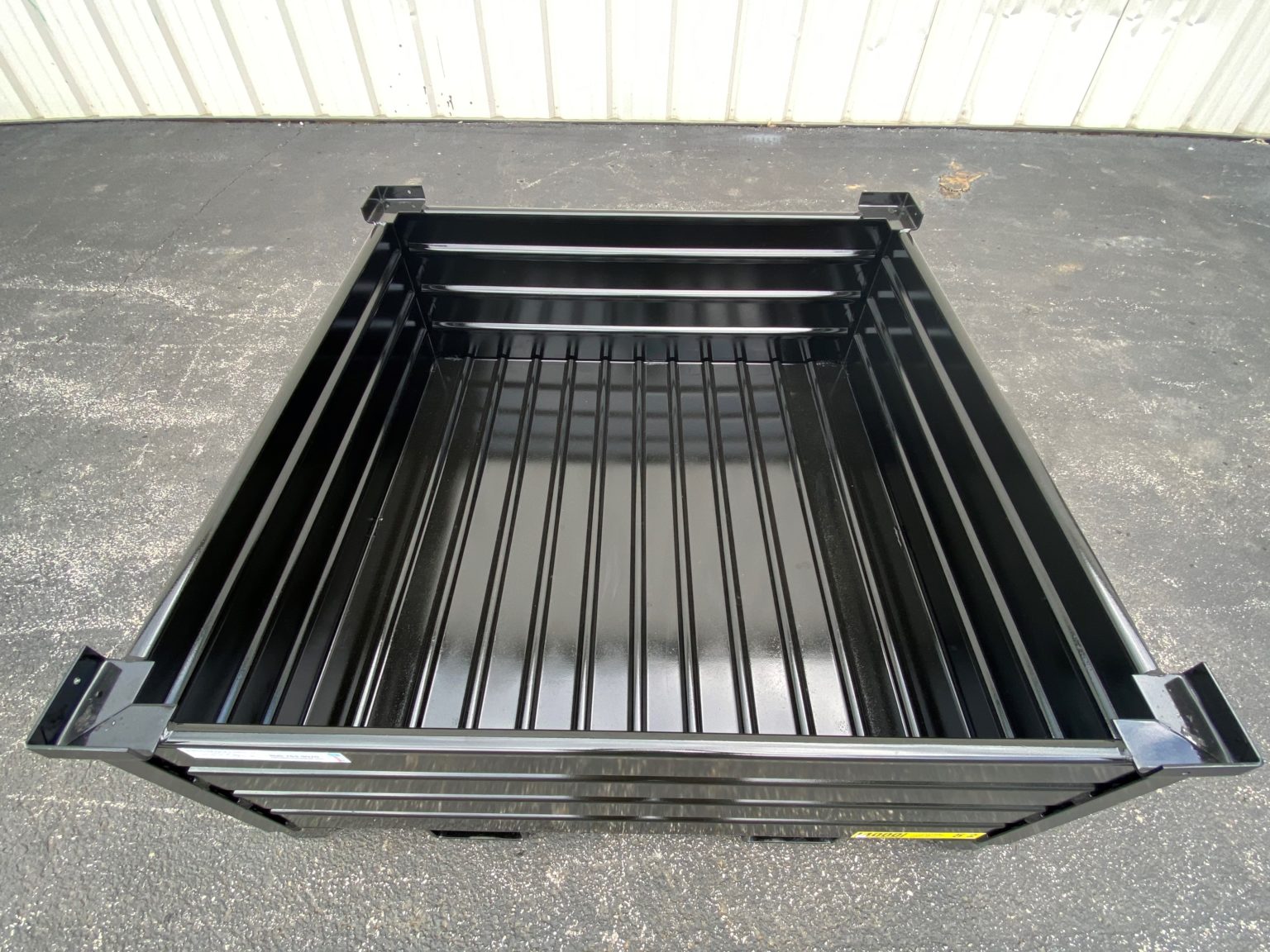 Corrugated Steel Containers with Fork Stirrups