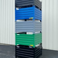 Corrugated Storage Bins | Corrugated Steel Tubs