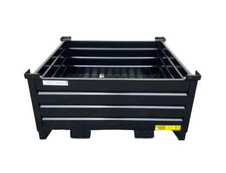 Corrugated Steel Container with Forklift Channels