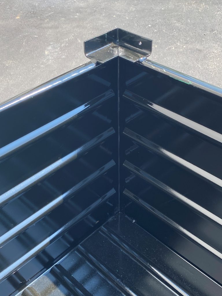 Corrugated Steel Container with Forklift Channels