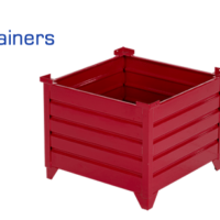 Corrugated Storage Bins | Corrugated Steel Tubs