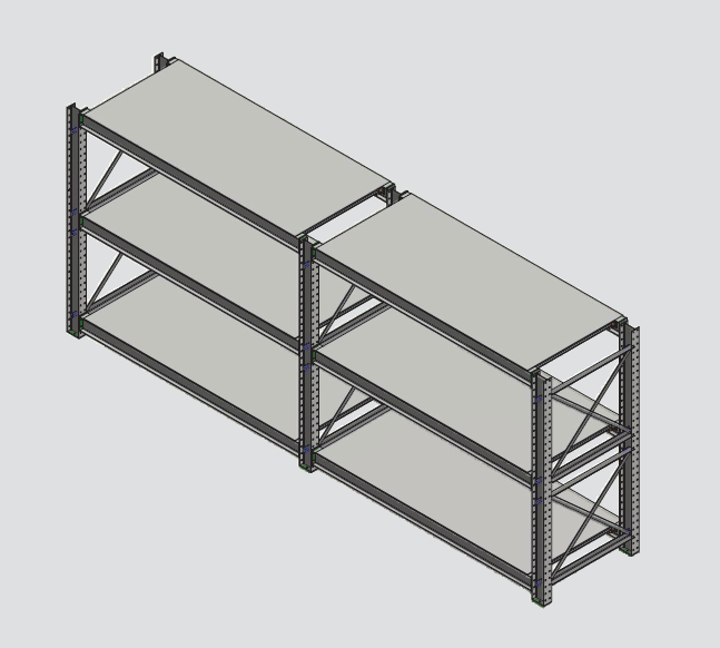 Die Storage Racks with Heavy Duty I Beam Construction