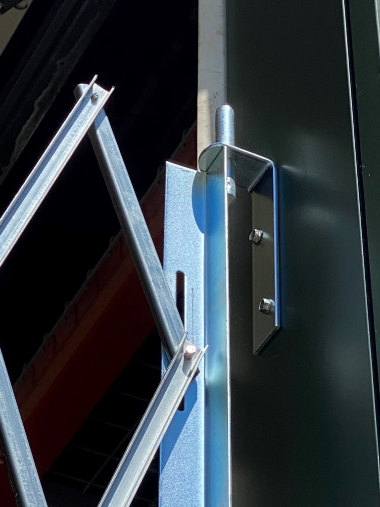 Single Folding Dock Gate | Warehouse Door Gate