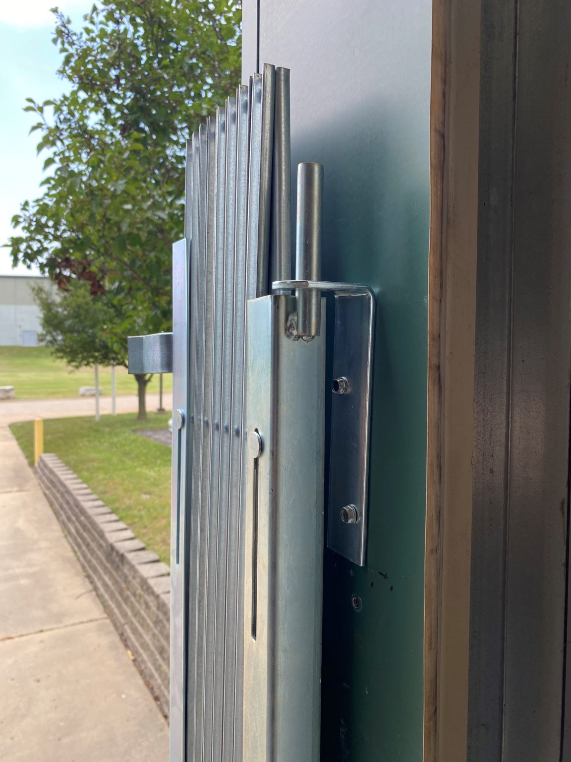Security Scissor Gates for Warehouse Loading Dock Doors