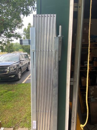 Security Scissor Gates for Warehouse Loading Dock Doors