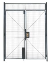 Woven Wire Partitions and Security Enclosures