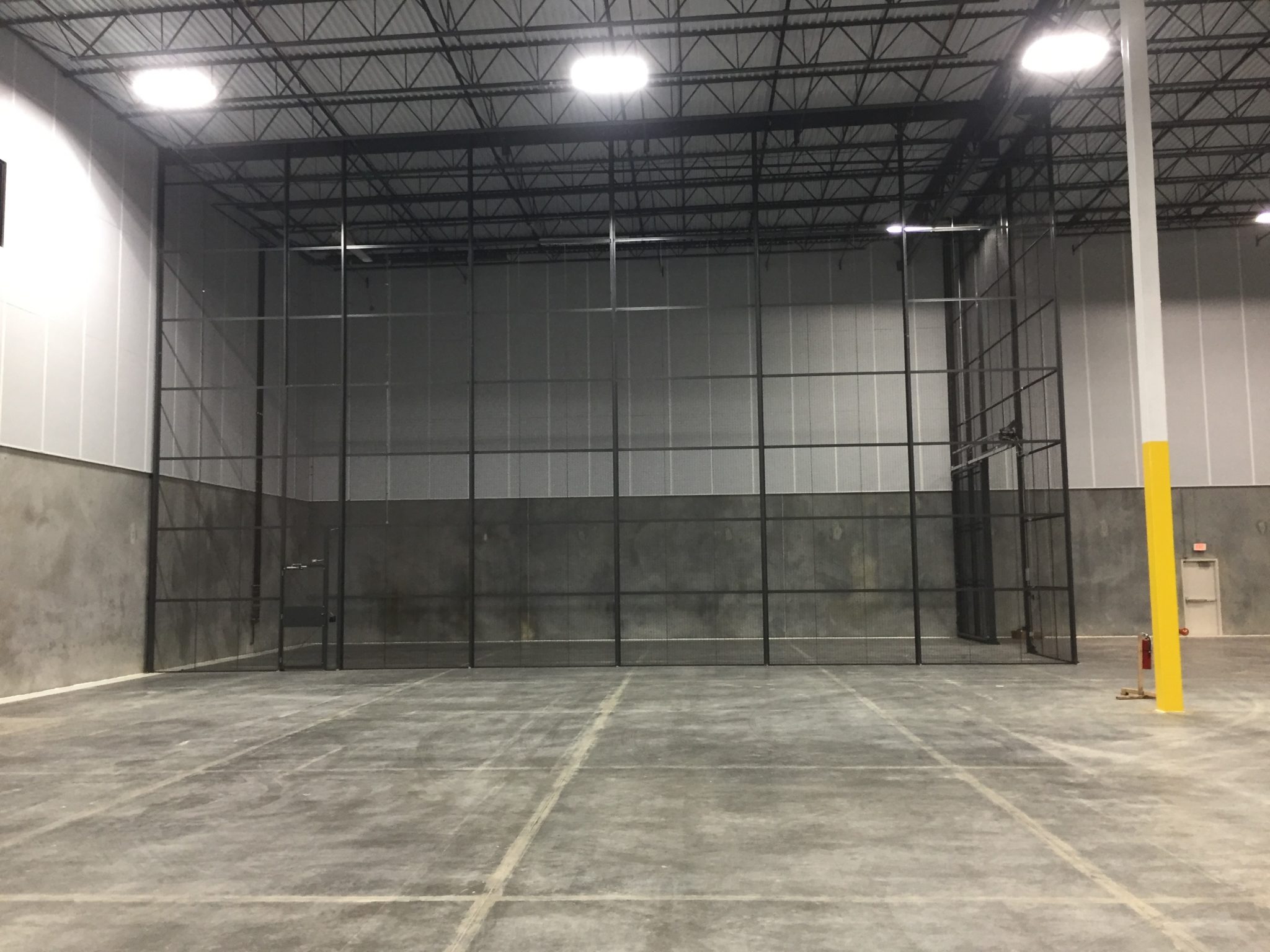 Woven Wire Partitions and Security Enclosures