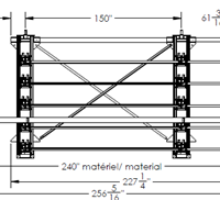 Crank Out Cantilever Rack | Warehouse Rack & Shelf