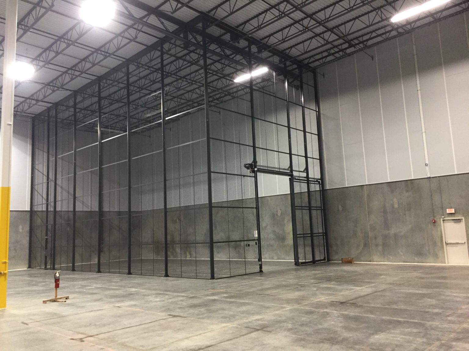 Woven Wire Partitions and Security Enclosures