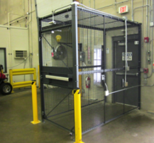 Warehouse Driver Access & Front Door Security Cages