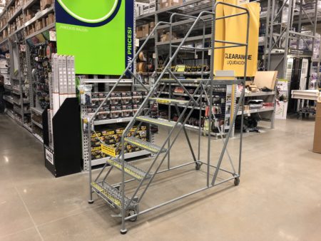 Easy 50 Cotterman Industrial 10 Step Rolling Ladder