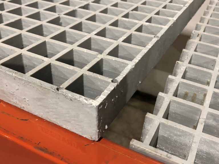 Molded Fiberglass Grating for Pallet Rack Decking