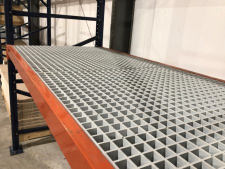 Molded Fiberglass Grating for Pallet Rack Decking