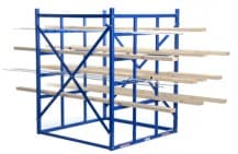 Horizontal Bar Rack - Pipe Storage Rack (15-Opening)
