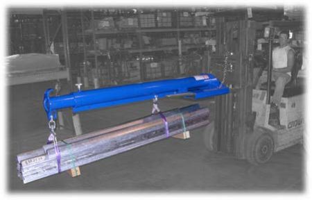 Forklift Telescoping Jib Boom Crane | Forklift Boom Attachment