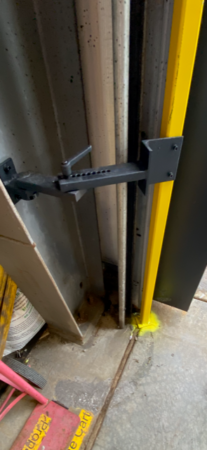 Dock & Roll Up Overhead Garage Door Stopper Safety Device