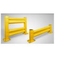Forklift Guide Rail System | Metal Bumper Rails for Racks