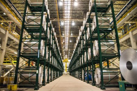 I-Beam Industrial Storage System for Steel Coils