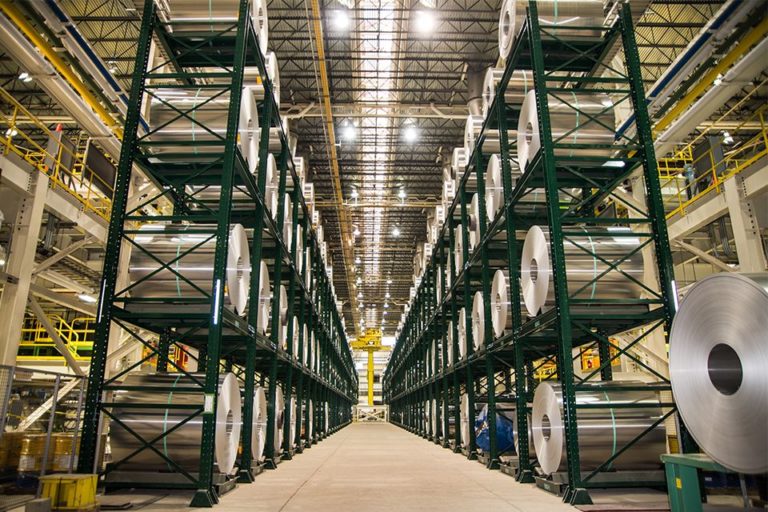 I-Beam Industrial Storage System for Steel Coils