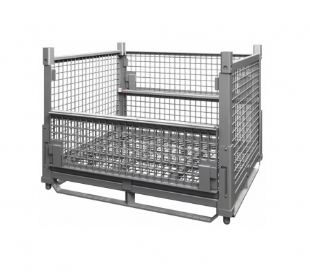 Collapsible GM-5131 Wire Container | KD Wire Freight Basket