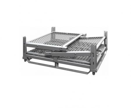 Collapsible GM-5131 Wire Container | KD Wire Freight Basket