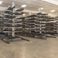 Heaviest Duty I-Beam Cantilever Racks | Bulk Material Storage