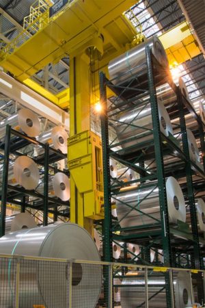 I-Beam Industrial Storage System for Steel Coils