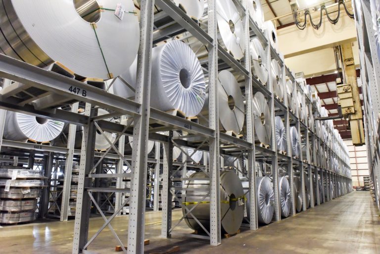 I-Beam Industrial Storage System for Steel Coils