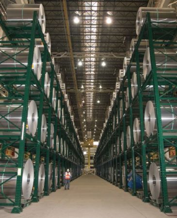 I-Beam Industrial Storage System for Steel Coils