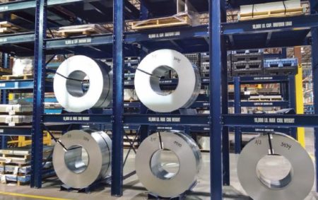 I-Beam Industrial Storage System for Steel Coils