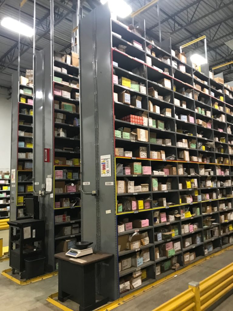 Western Pacific Industrial Grade High Bay Steel Shelving Systems