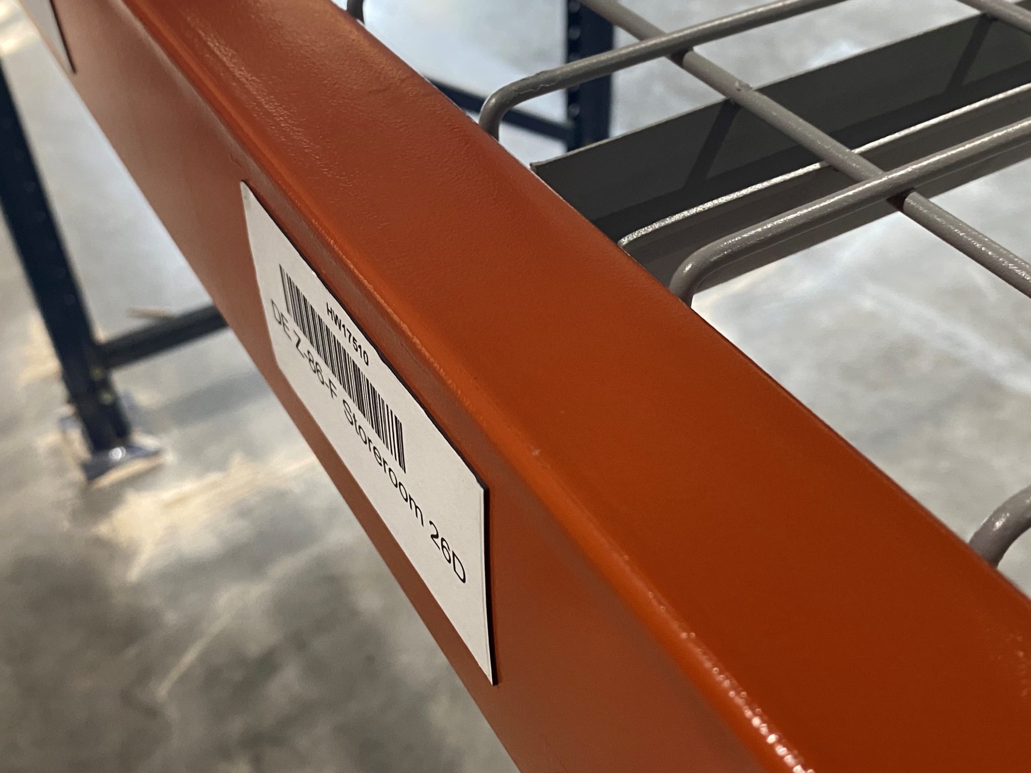 Inside Waterfall Wire Mesh Decking for Pallet Racking - Sale