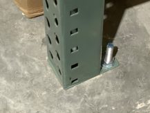 Interlake Teardrop Upright Pallet Rack - Welded Bracing