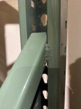 Interlake Teardrop Upright Pallet Rack - Welded Bracing