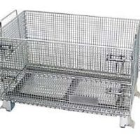 Wire Containers | Collapsible & Folding Wire Containers