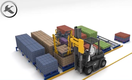 Layer Picking Pallet Flow with Separators for Sale