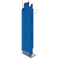 Bolt-On Post Protectors | Steel Column Protectors