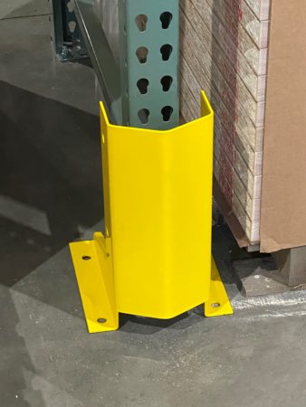 Column Protectors for Pallet Rack Upright Frames