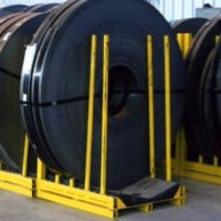 Mobile Slit Coil Rack with Forklift Openings