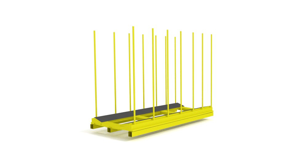 Slit Coil Storage Rack | Floor Coil Racking Systems