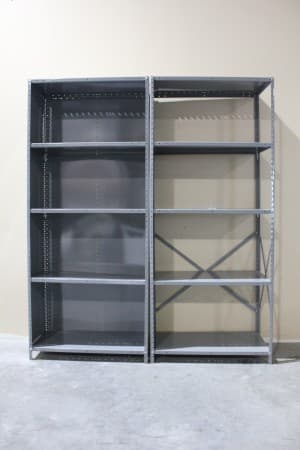 Open Industrial Steel Shelving | Open Metal Shelving Unit