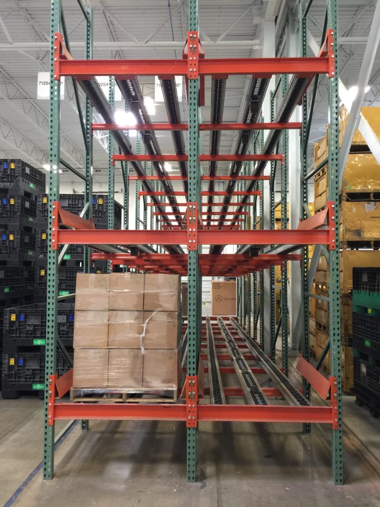 Pallet Flow Rack | Pallet Flow Rails | Warehouse Rack and Shelf